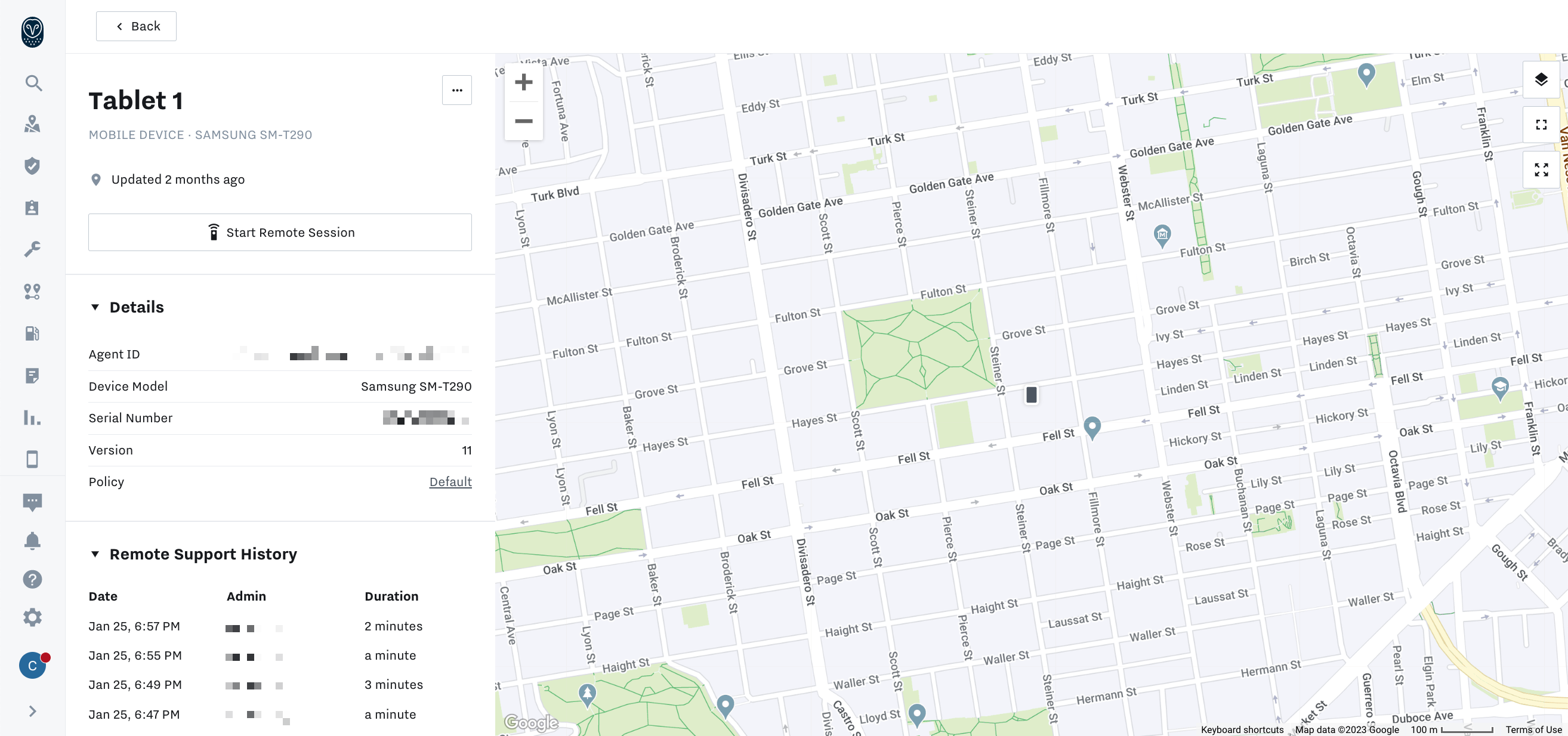 View Device Details – Samsara Support