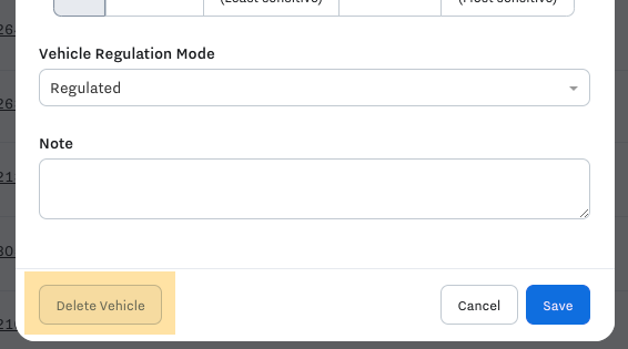 Delete a Vehicle – Samsara Support