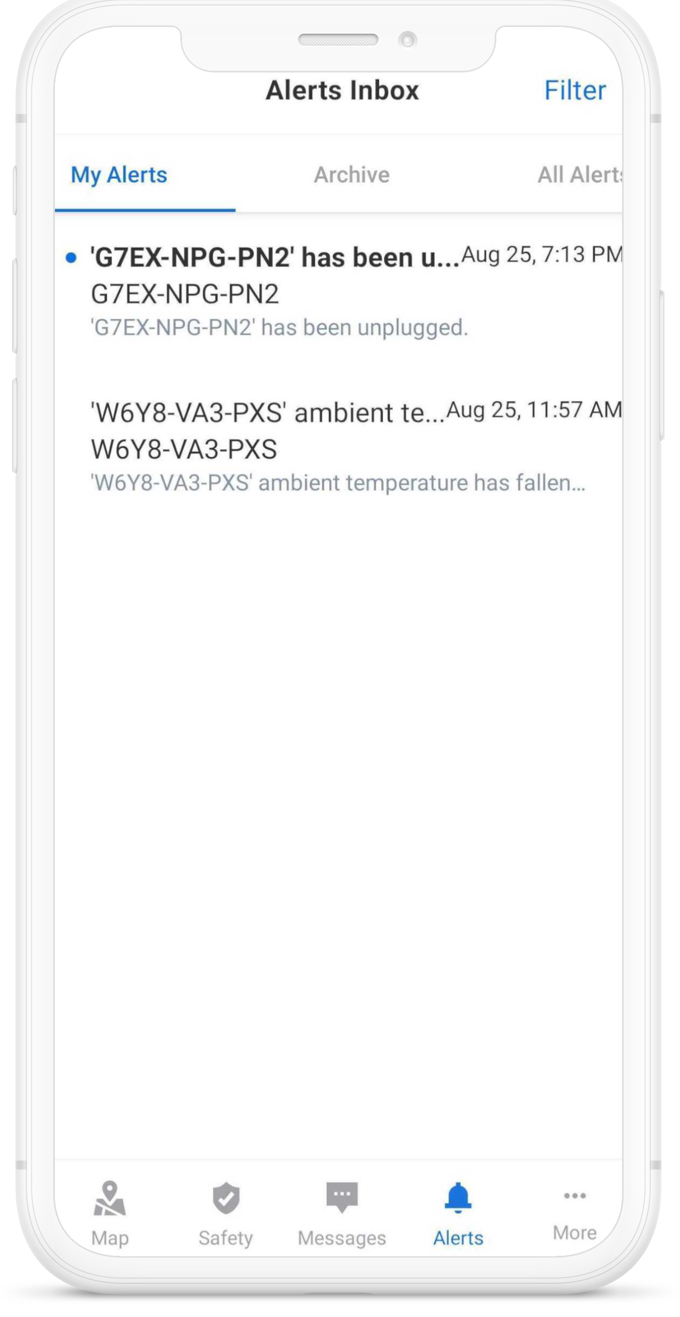 Administrar alertas – Soporte de Samsara