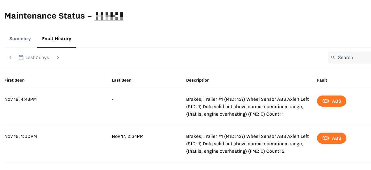 Trailer ABS Visibility and Alerts – Samsara Support