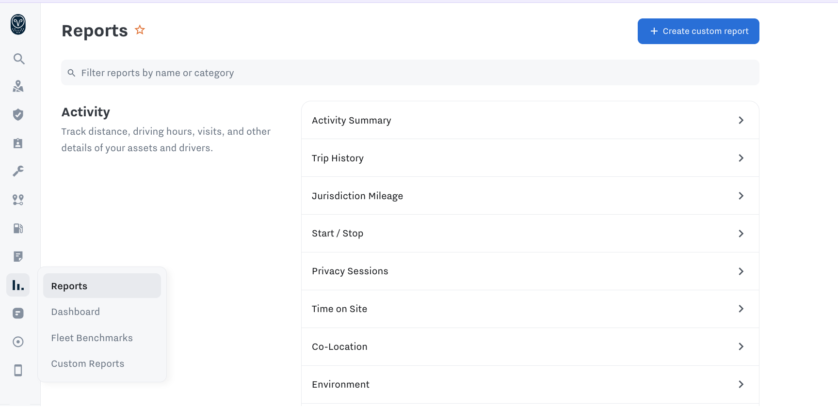 Samsara Reports – Samsara Support