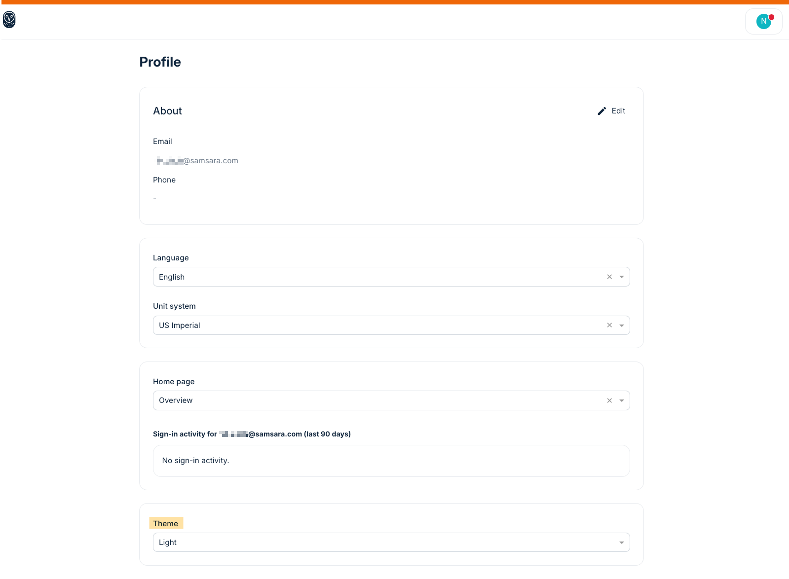 Dark Mode – Samsara Help Center